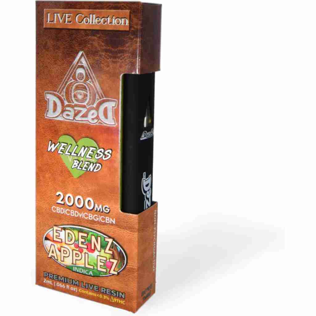 Dazed Titanz Live Collection Disposable Vape 2g | 4 Strains | alt super ...