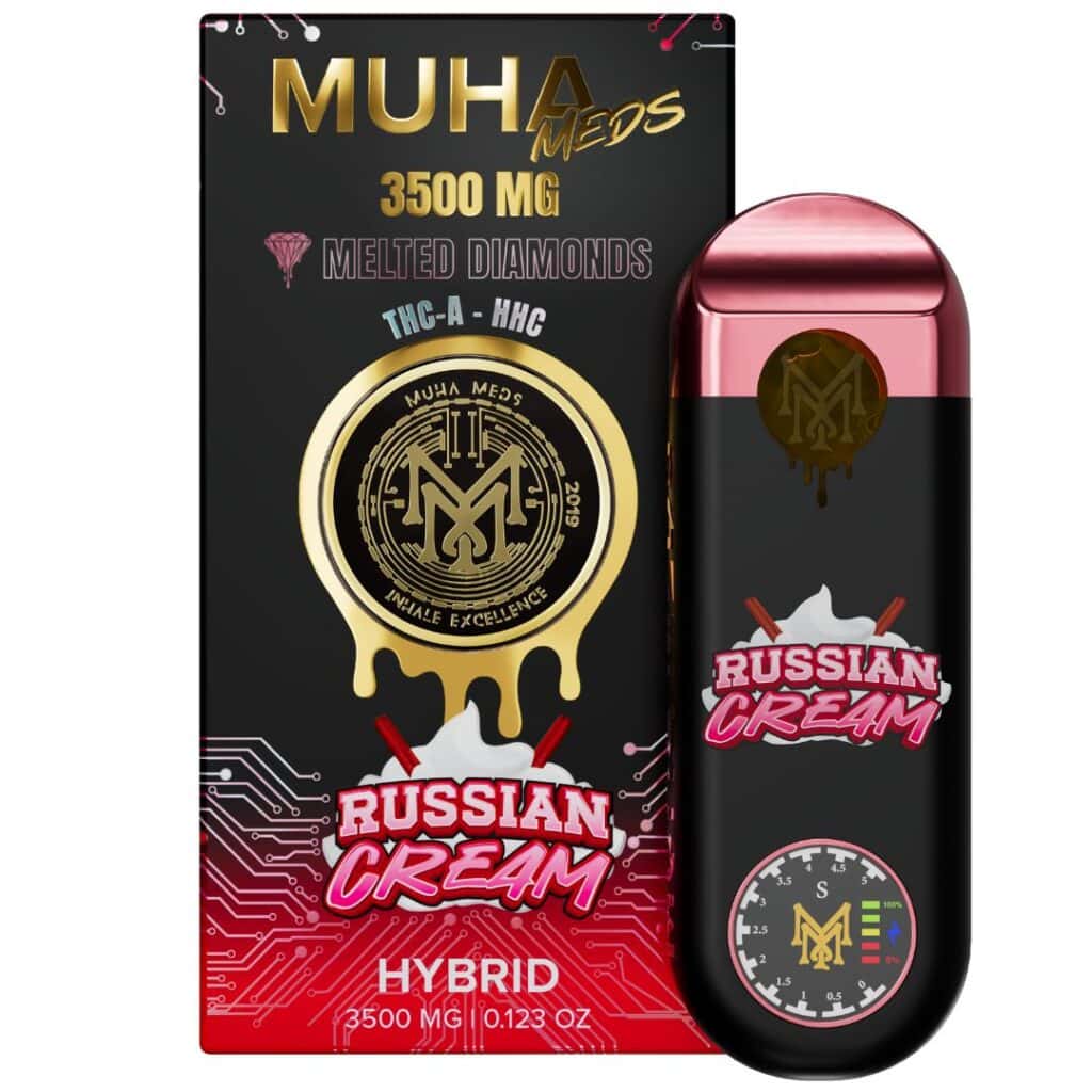 Muha Meds Gen 3 THCa Melted Diamonds Disposable Vape 3.5g