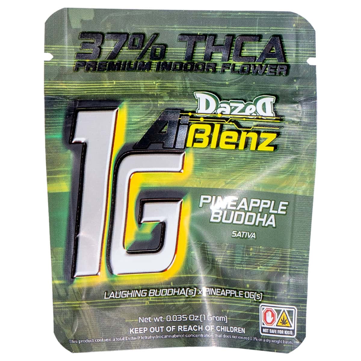 Dazed AI Blenz Premium Indoor THCa Flower 1g | alt super store