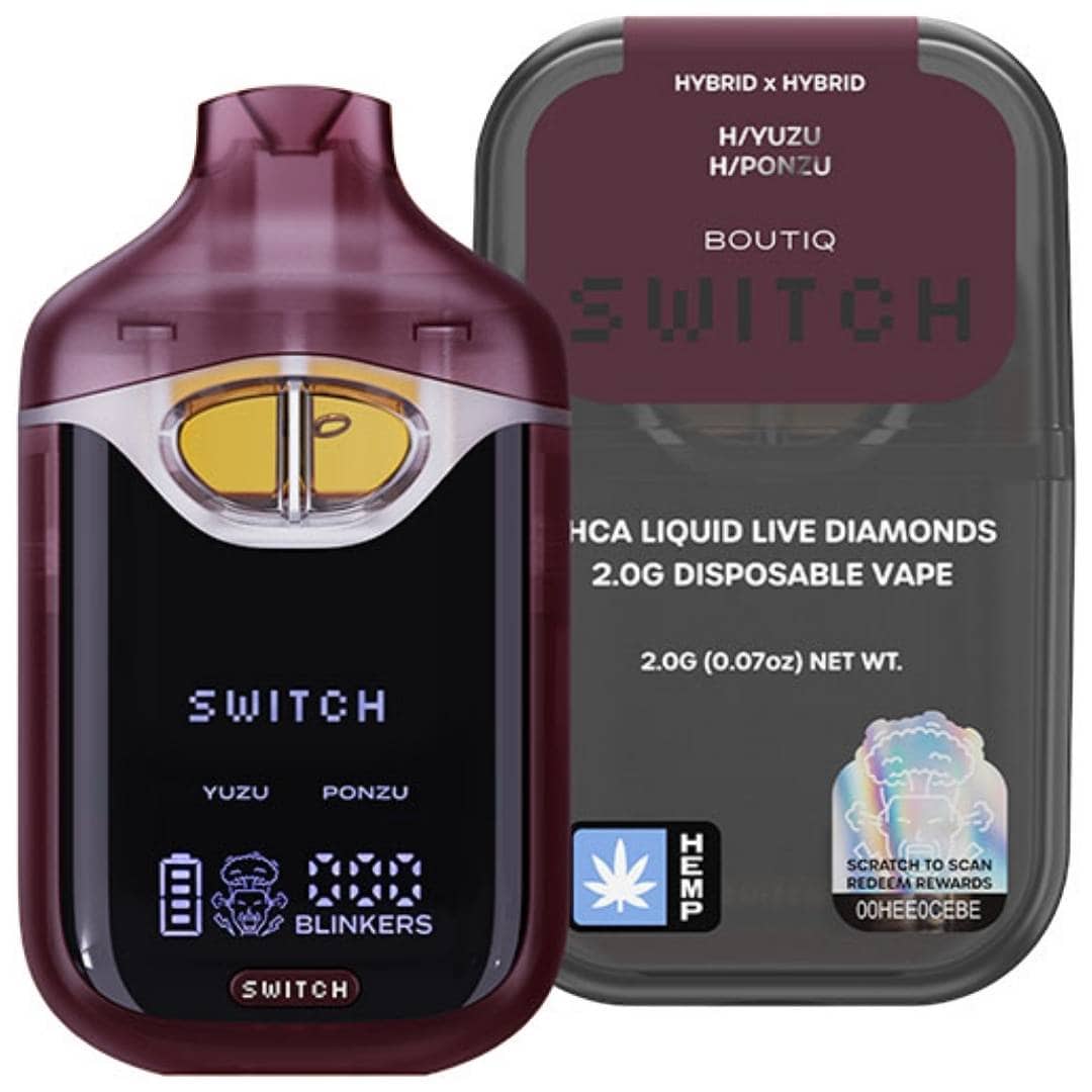 Boutiq Switch V4 THCa Liquid Diamond Disposable 2g | alt super store